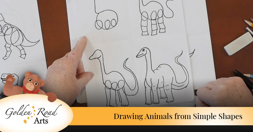 How to Draw Animals from Simple Shapes with Barbara & Artey | Golden ...