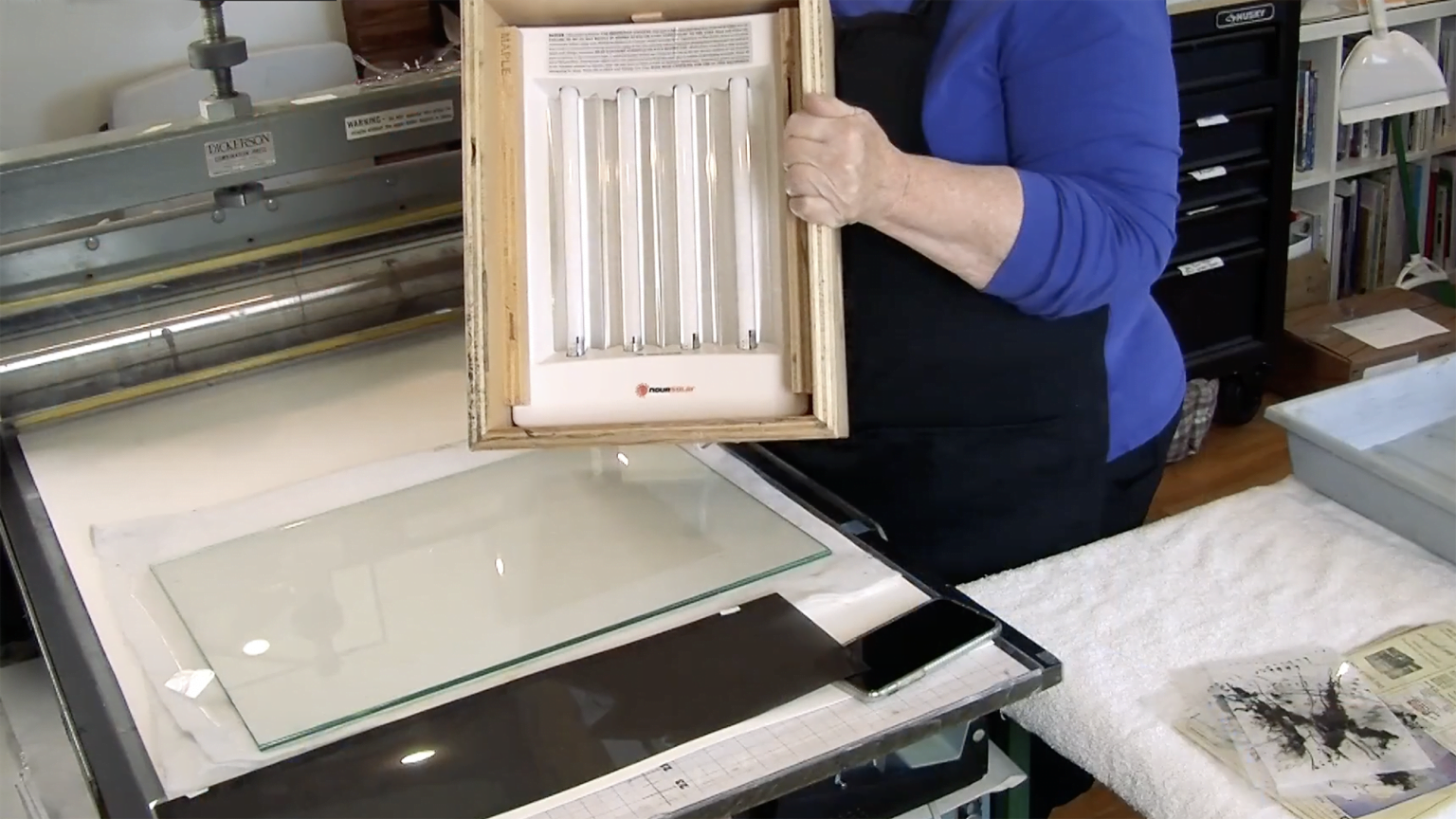 Solarplate Printmaking Tools and Techniques Part 1 | Golden Road Arts