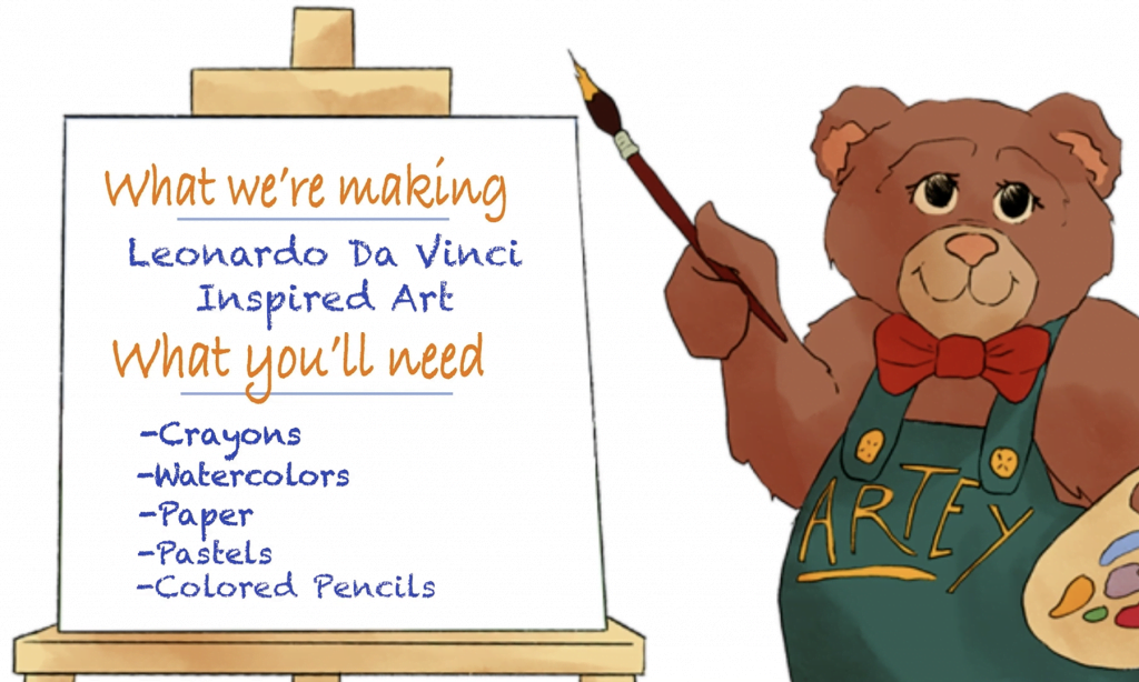Art Projects Inspired by Leonardo da Vinci | Golden Road Arts