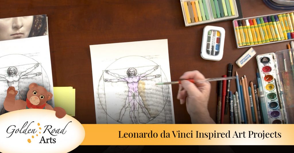 Art Projects Inspired by Leonardo da Vinci | Golden Road Arts