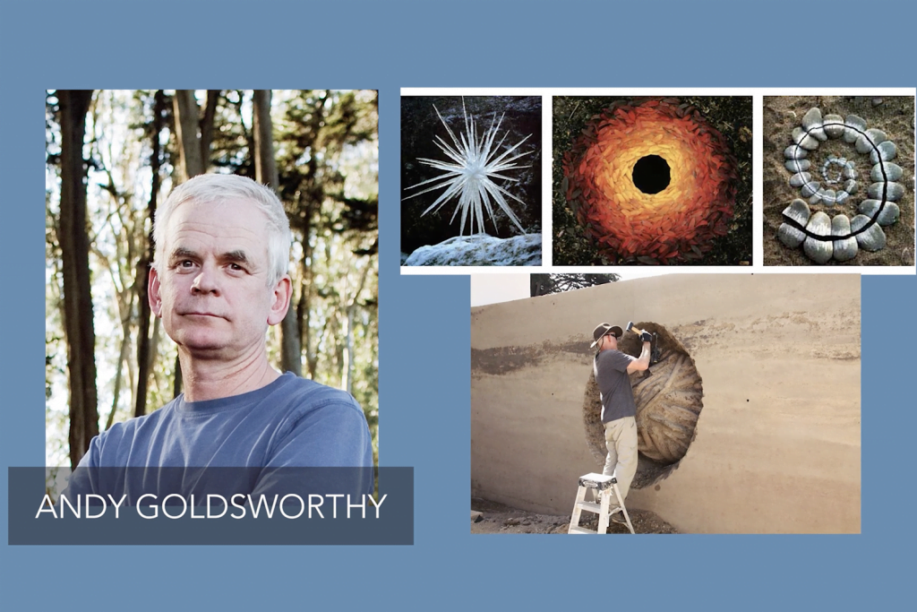 Creating Andy Goldsworthy Inspired Environmental Art | Golden Road Arts